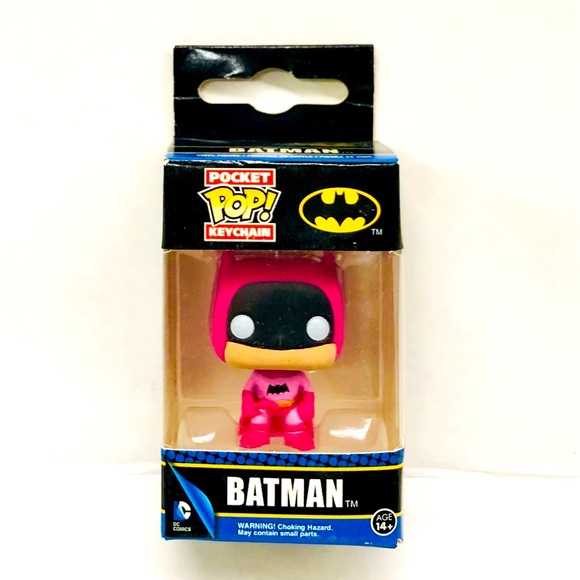 Funko | Accessories | Funko Pop 75 Th Anniversary Batman Pink Keychain ...